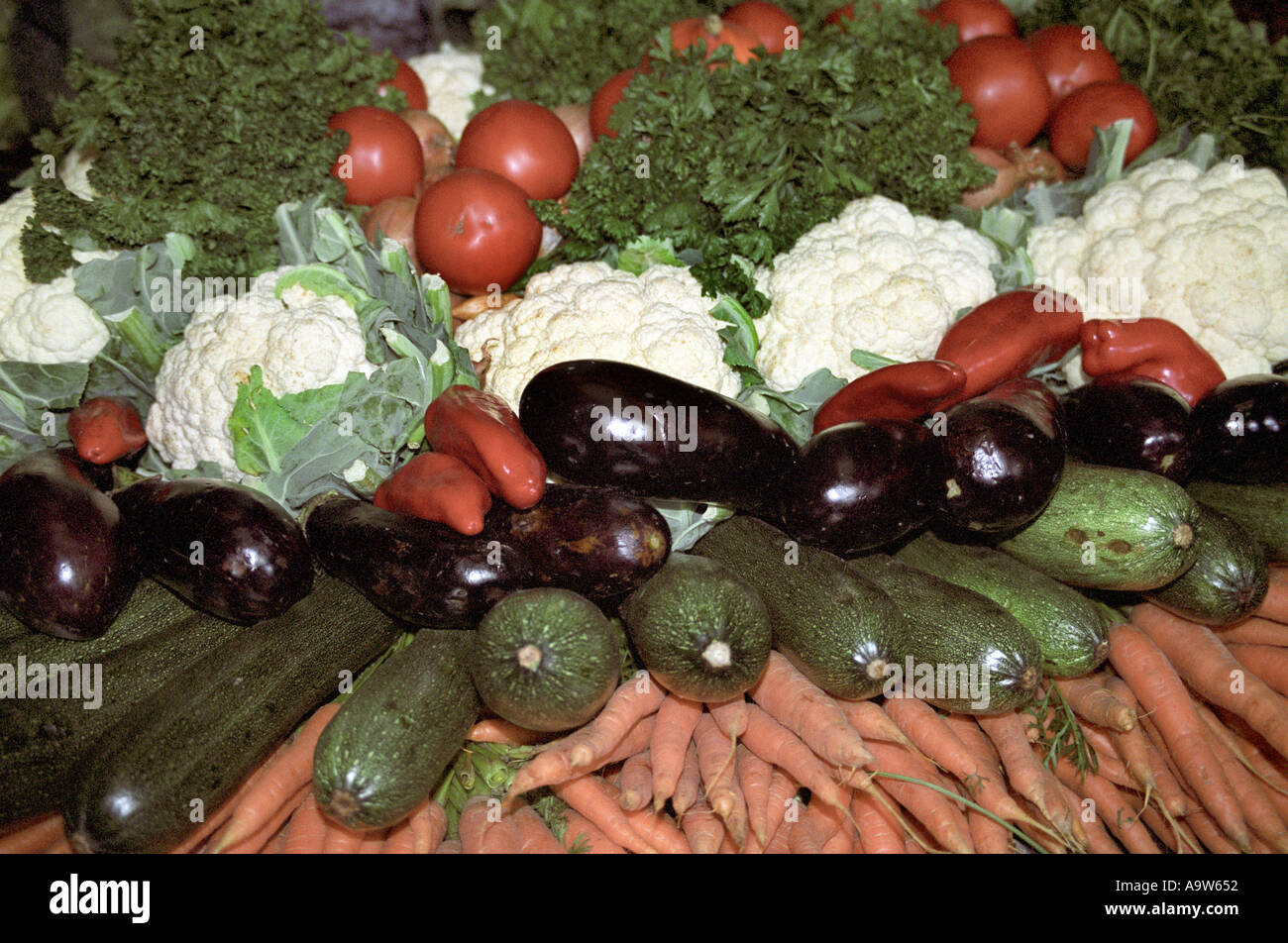 A collection of vegetables Stock Photo - Alamy