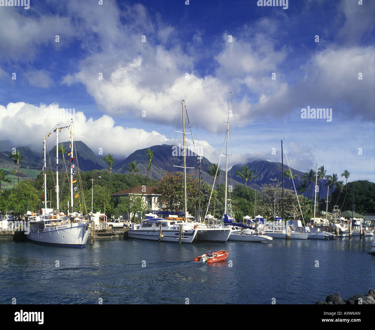 Lahaina harbour hawaii hi-res stock photography and images - Alamy