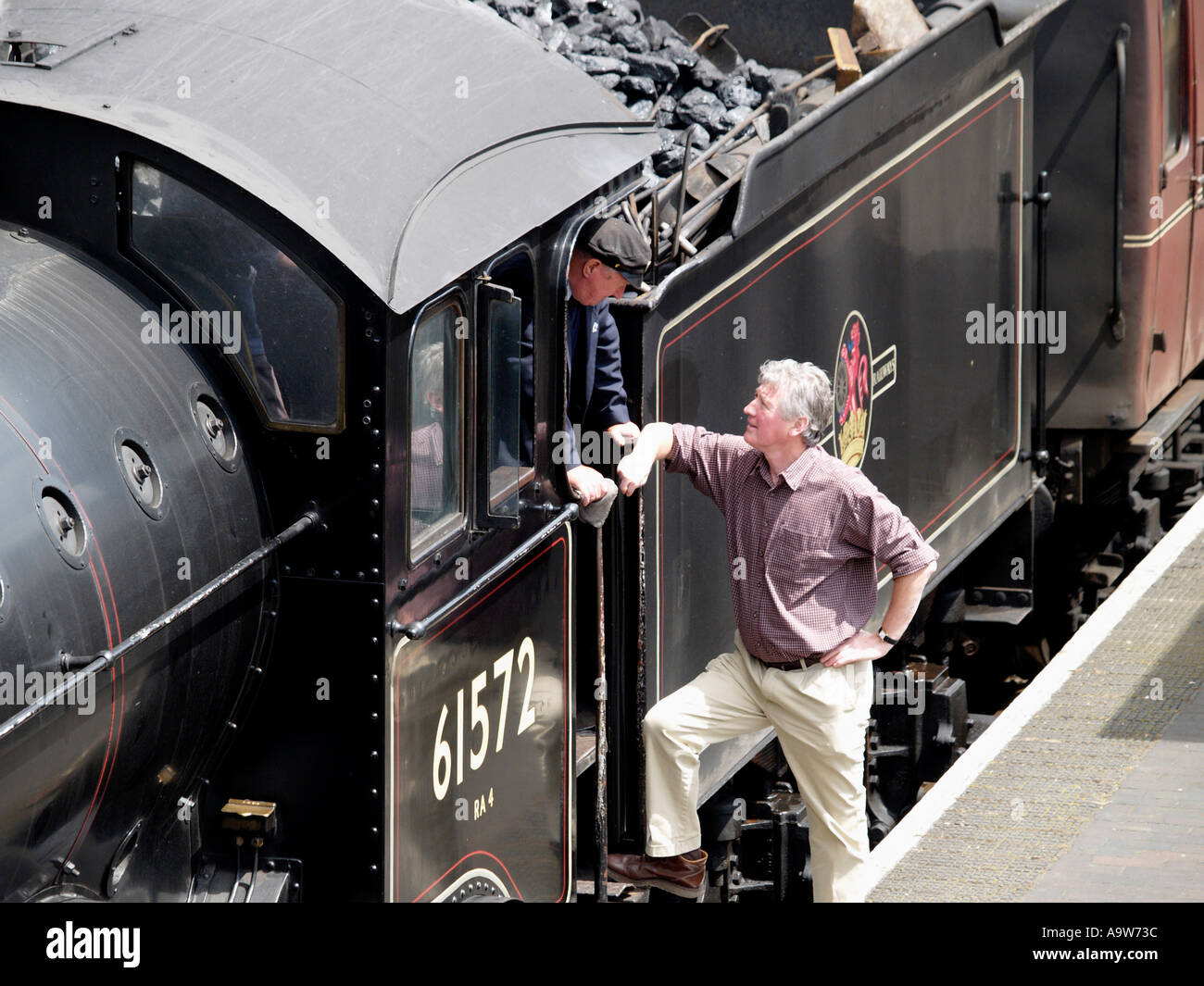 STEAM TRAIN OF THE NORTH NORFOLK RAILWAYS POPPY LINE AT WEYBOURNE ...