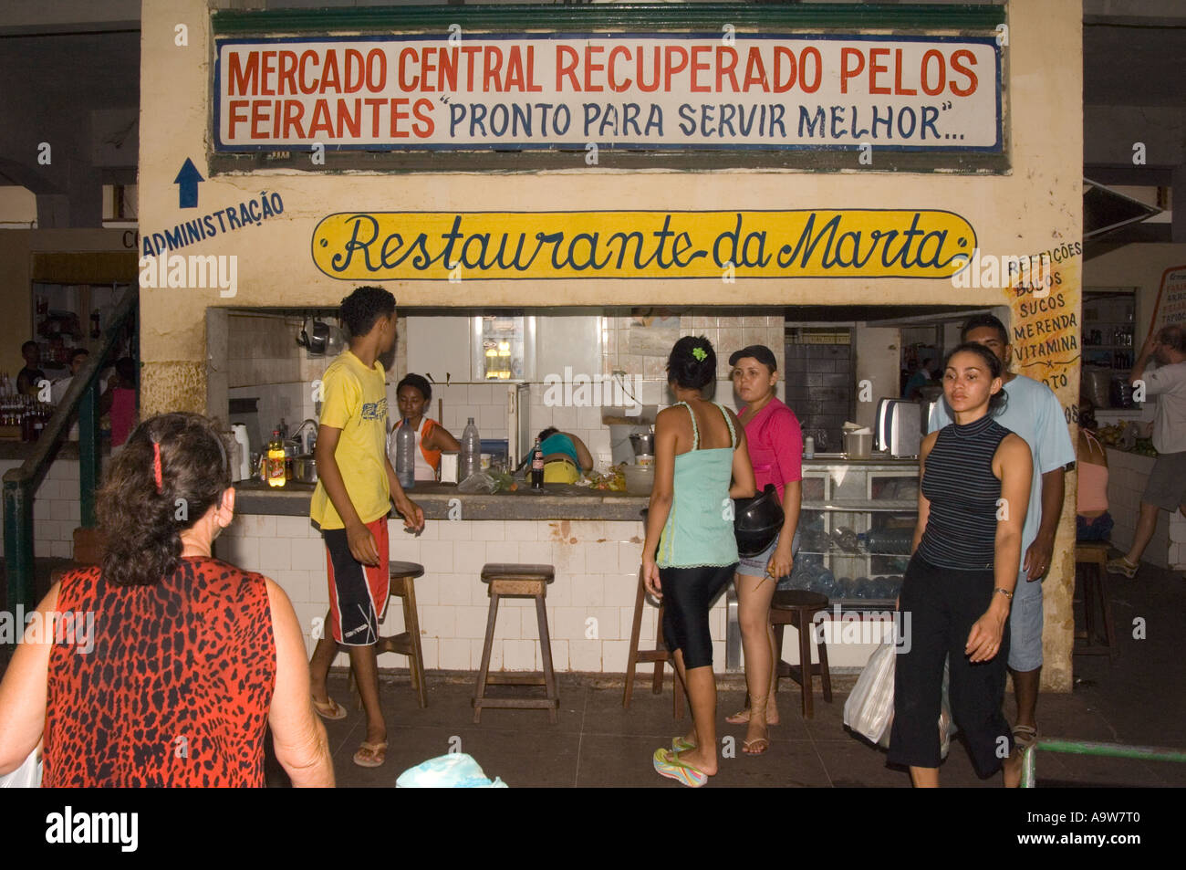 Mercado central Central Market São Luis Brazil Stock Photo - Alamy