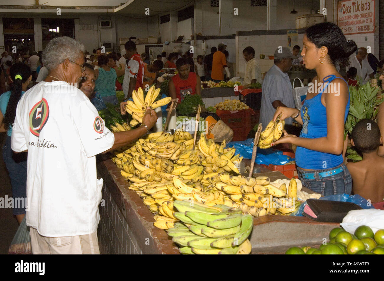 Mercado central Central Market São Luis Brazil Stock Photo - Alamy