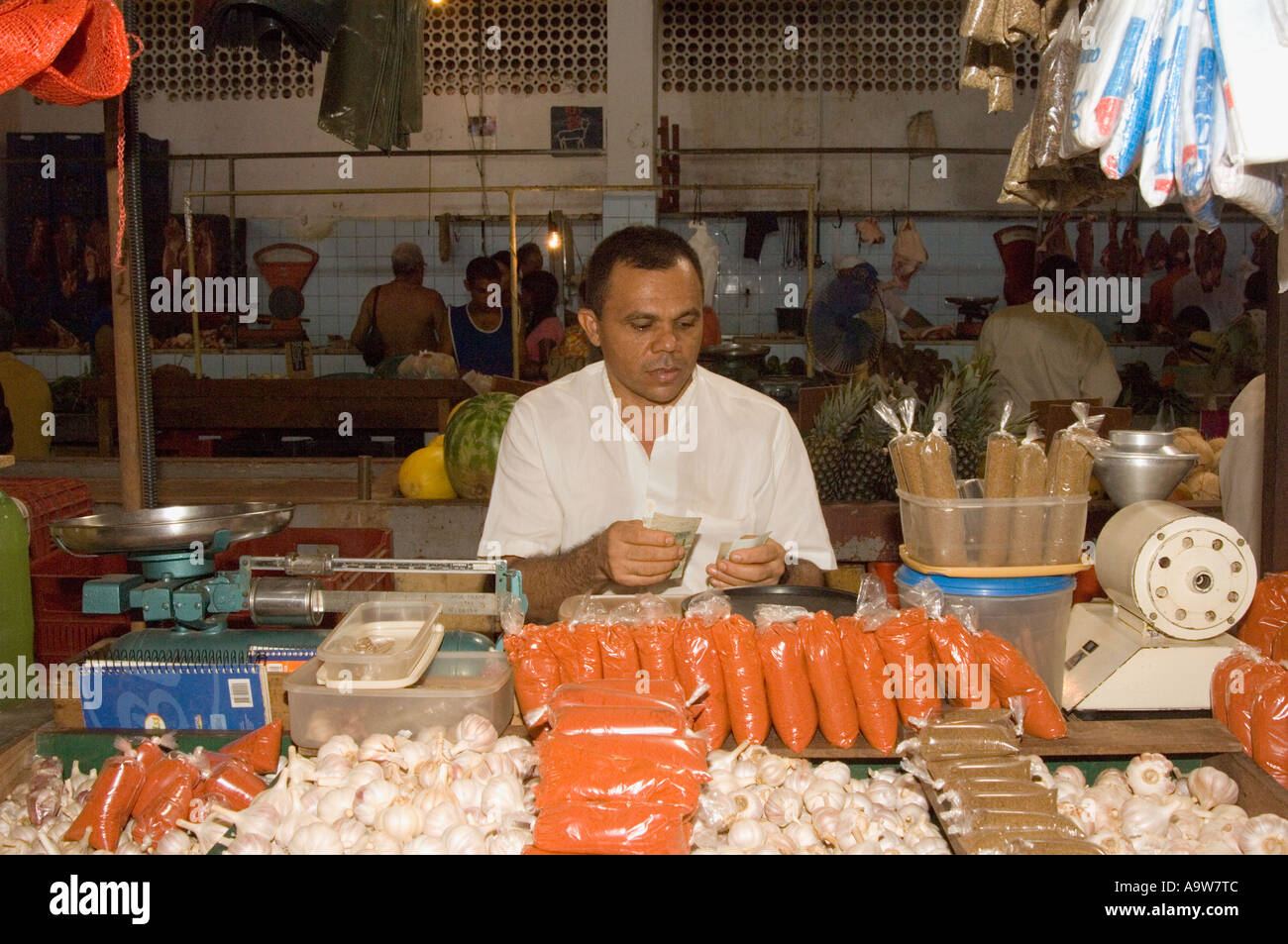 Mercado central Central Market São Luis Brazil Stock Photo - Alamy
