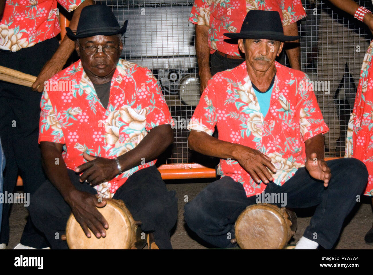 Creole dance performance in the harbour of São Luis Brazil Stock Photo ...