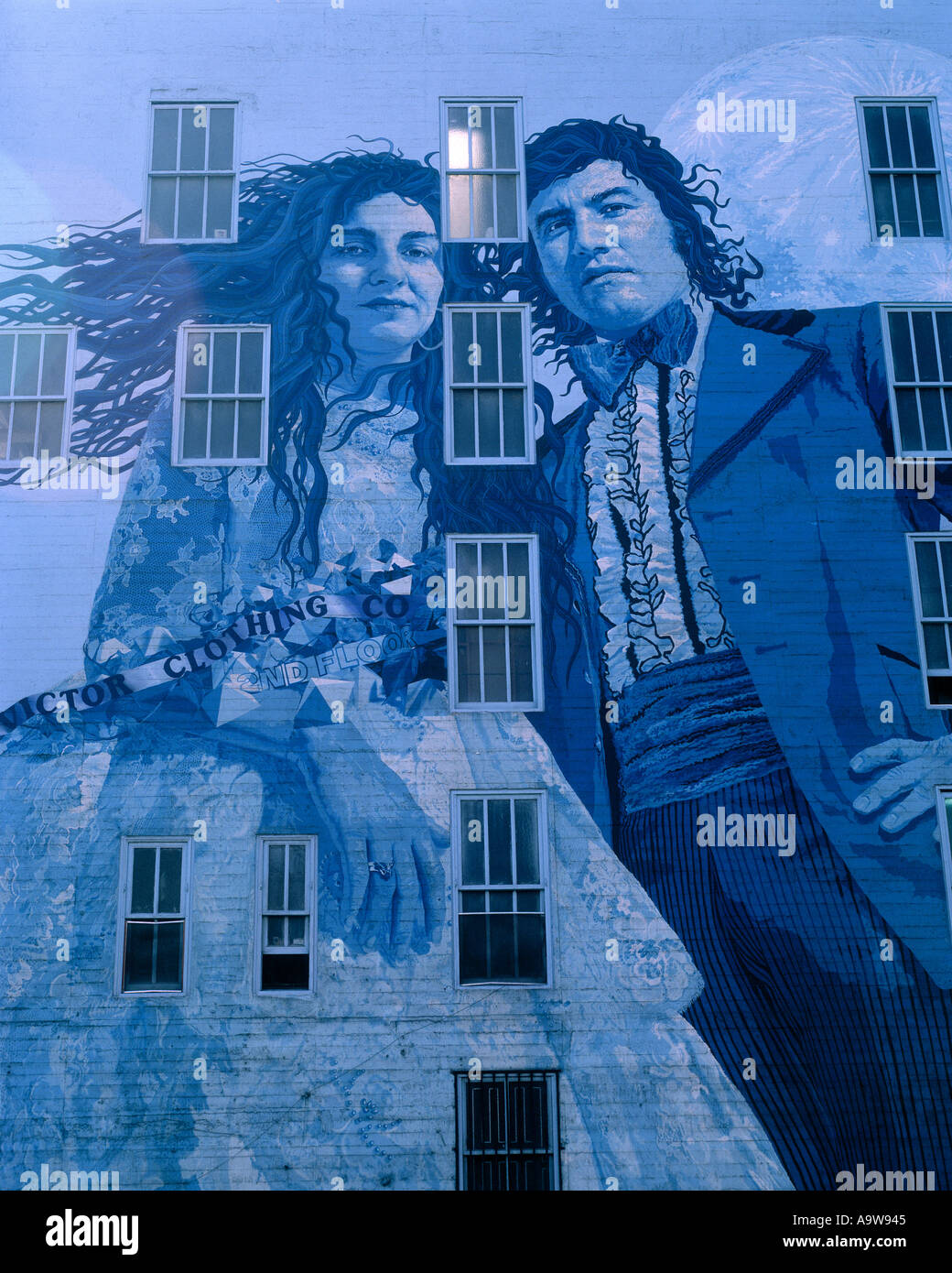 Mural, downtown Los Angeles, California Stock Photo - Alamy