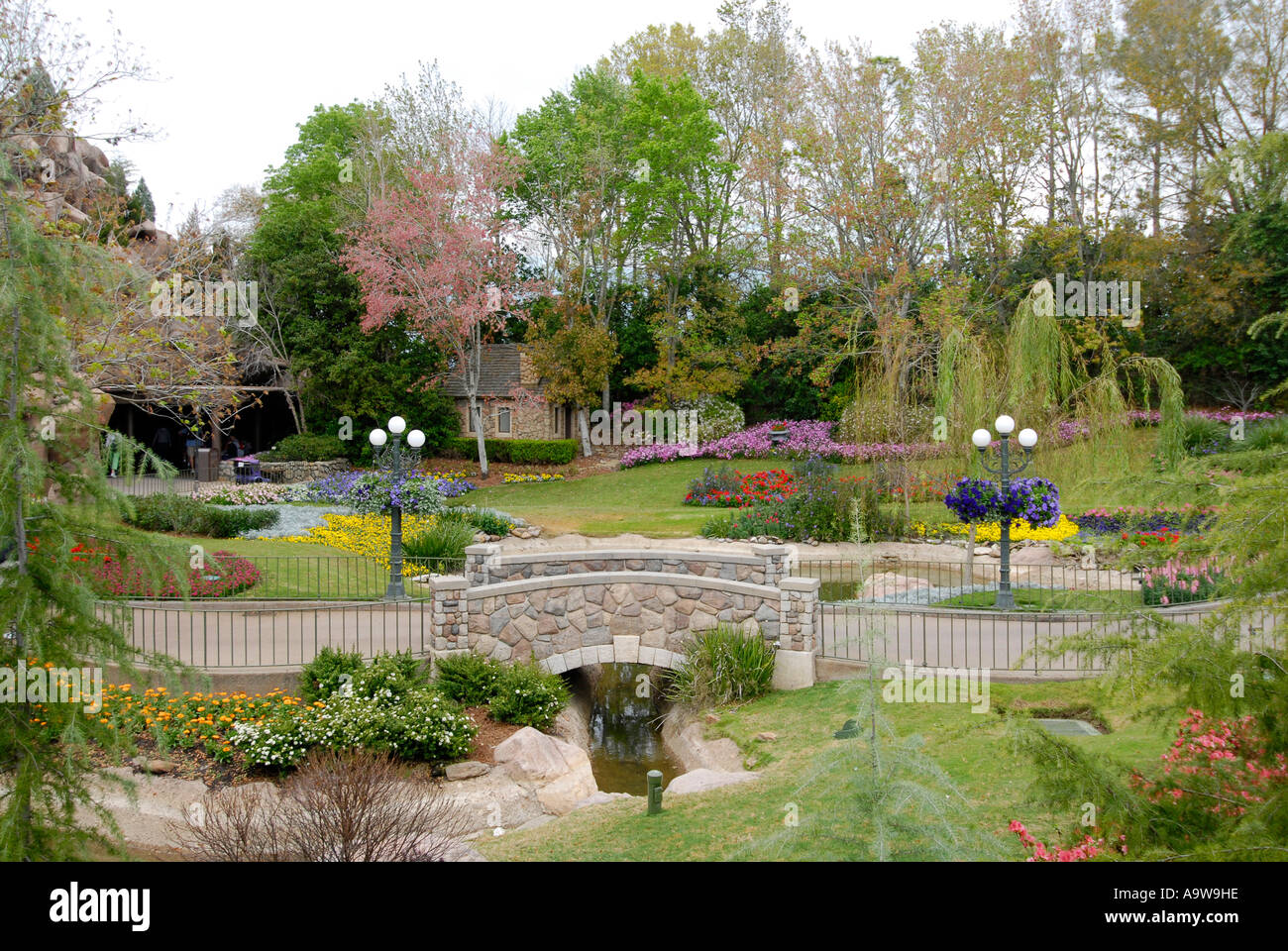 Landscaping at the Epcot Center at Walt Disney World Theme Park Orlando ...