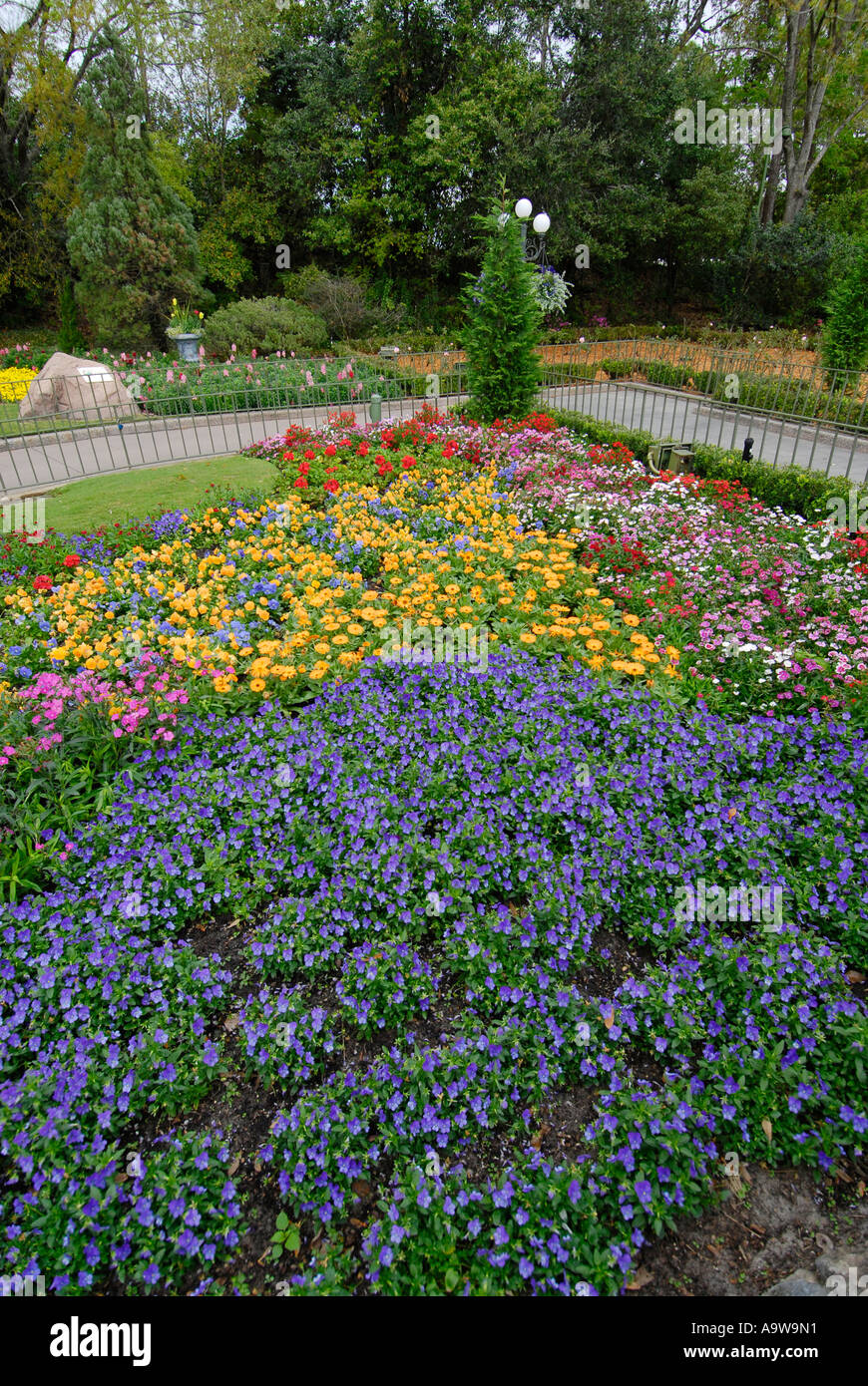Landscaping at the Epcot Center at Walt Disney World Theme Park Orlando ...