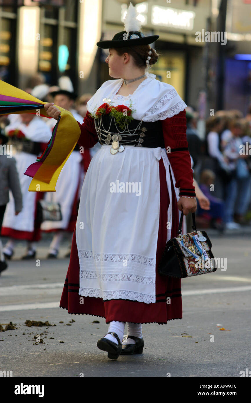 National Costume Germany Girl High Resolution Stock Photography and ...