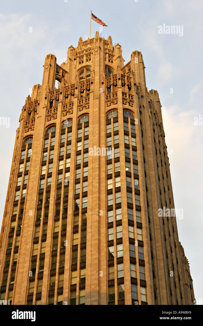 Tribune tower 1925 hi-res stock photography and images - Alamy
