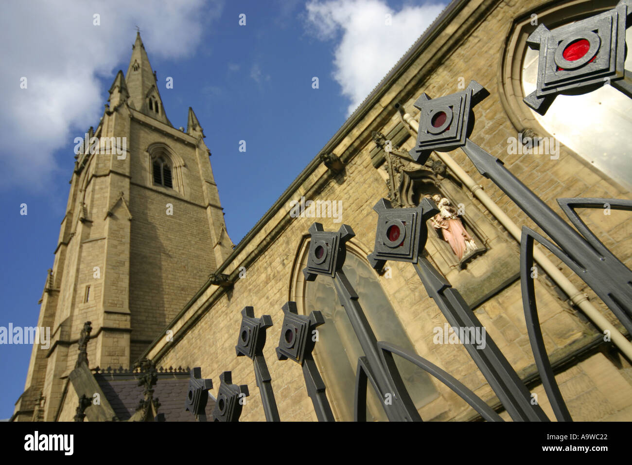 Saint Maries Roman Catholic Cathedral Sheffield Yorkshire UK Stock ...