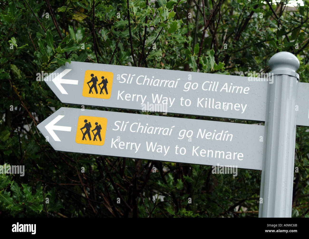 Killarney road sign hi-res stock photography and images - Alamy
