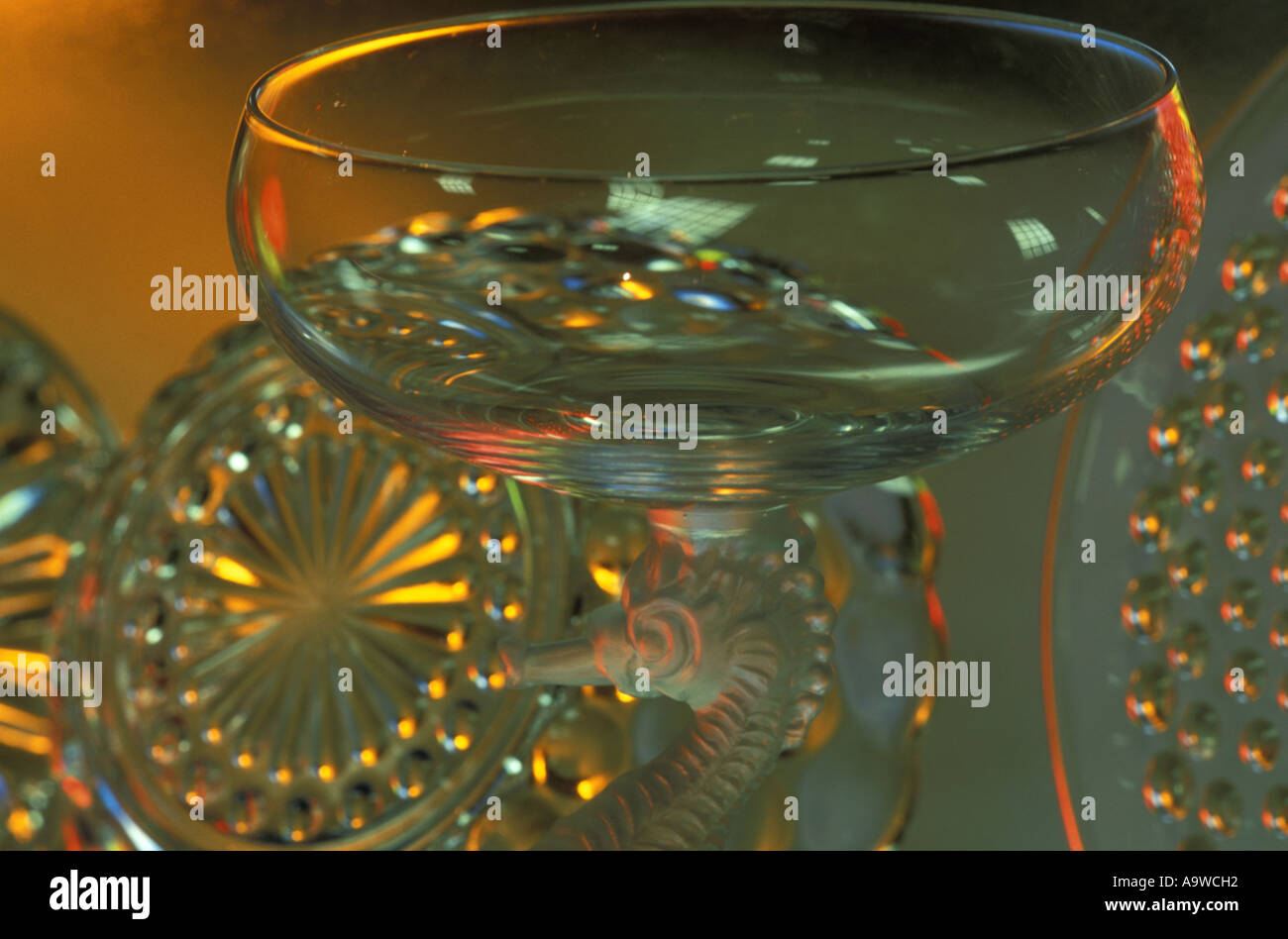 Colored glassware hi-res stock photography and images - Alamy