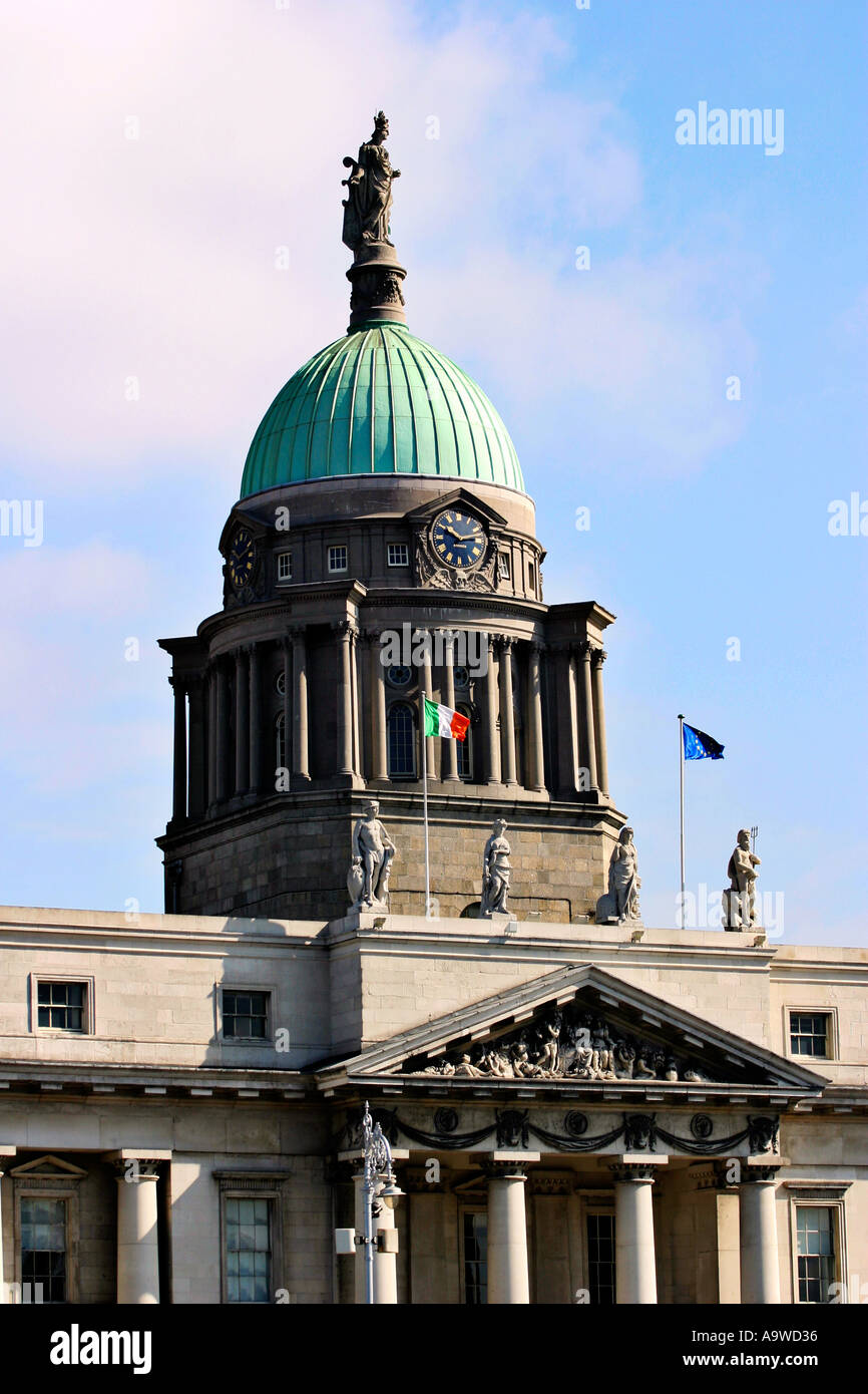 Custom House Dublin Ireland Stock Photo - Alamy
