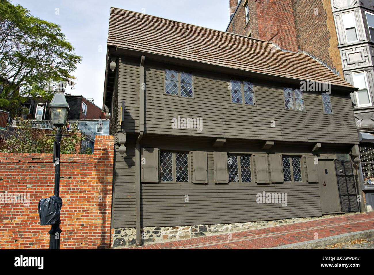 Boston paul rever house fall hi-res stock photography and images - Alamy