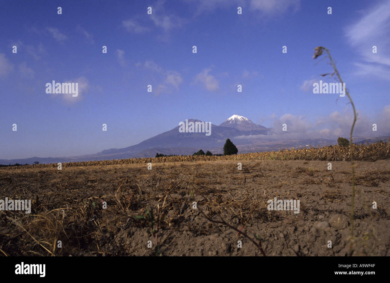 Mexico Veracruz State The Pico De Orizaba Volcano Is The Highest ...