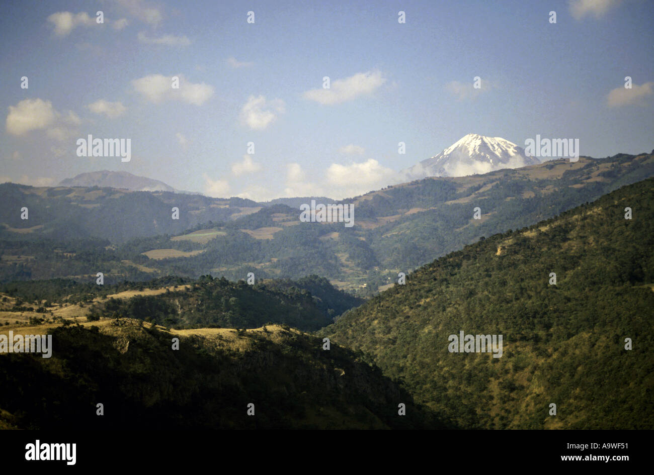 Mexico Veracruz State The Pico De Orizaba Volcano Is The Highest ...