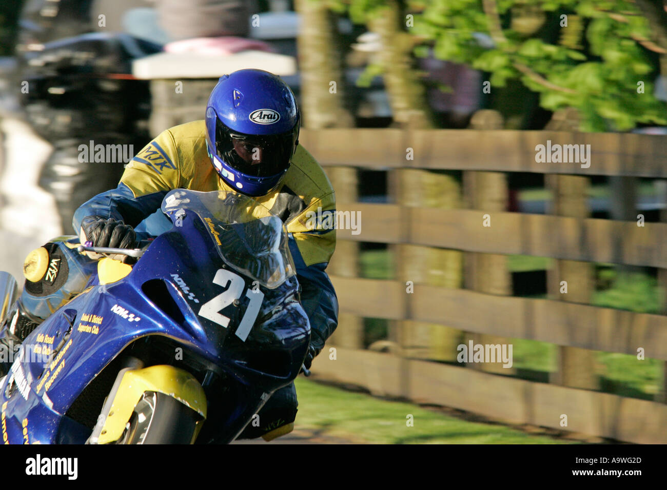Alan Connor on a suzuki 250cc at Cookstown 100 Road Races County Tyrone ...