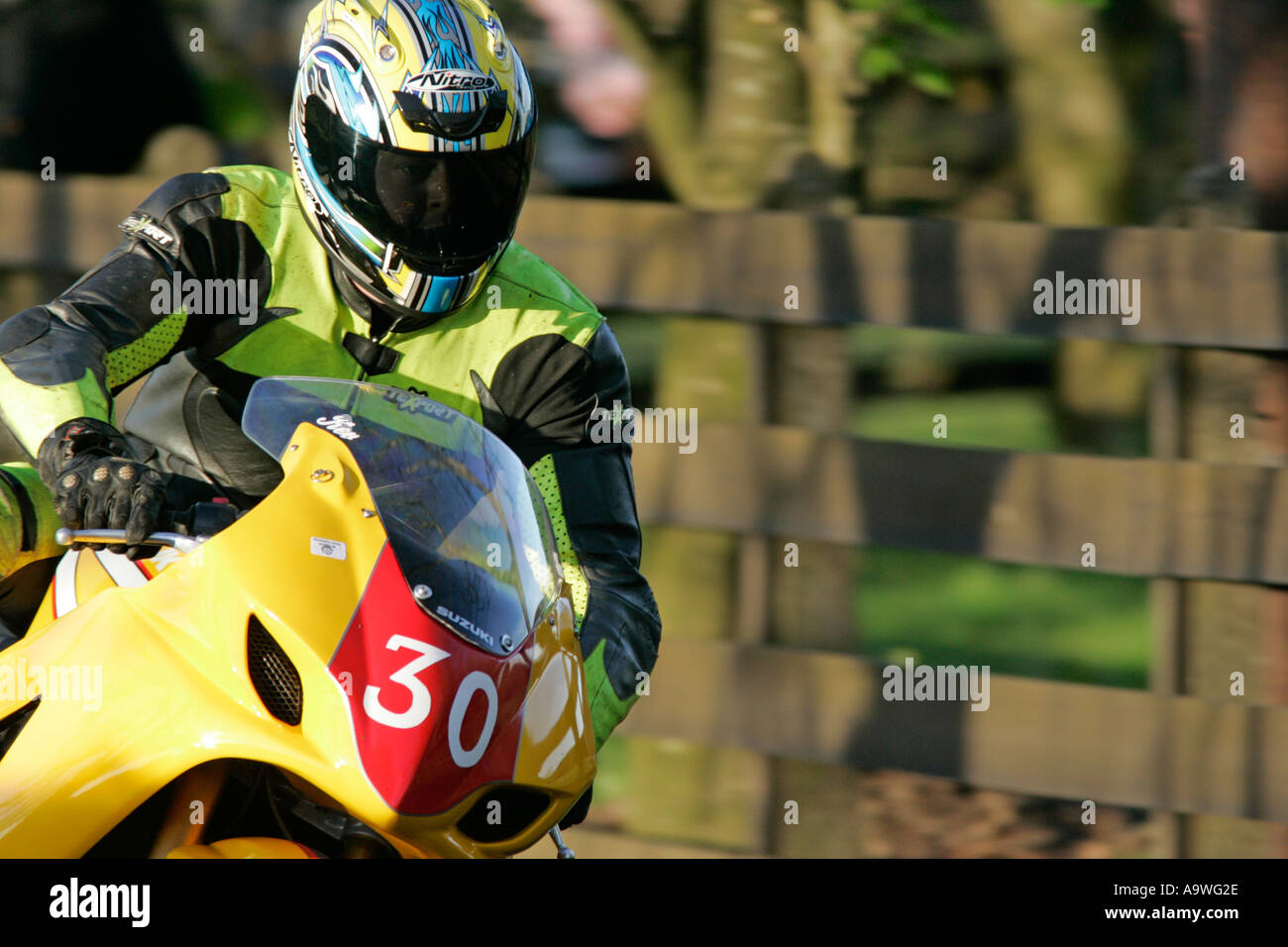 Kevin Strowger on a 250cc Suzuki at the Cookstown 100 Road Races County ...