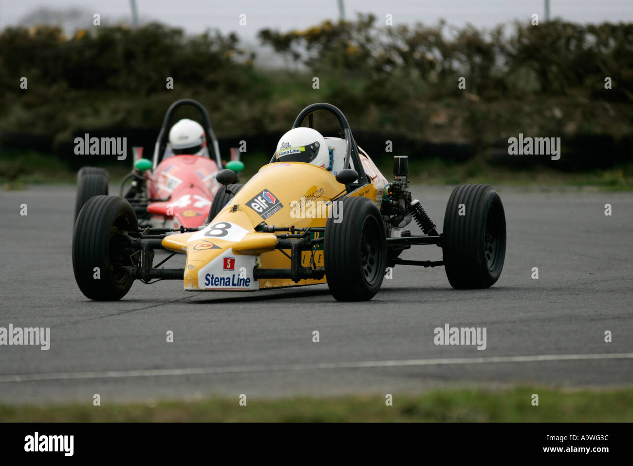 Formula Vees racing at 500 MRCI Race Meeting Kirkistown Circuit County ...