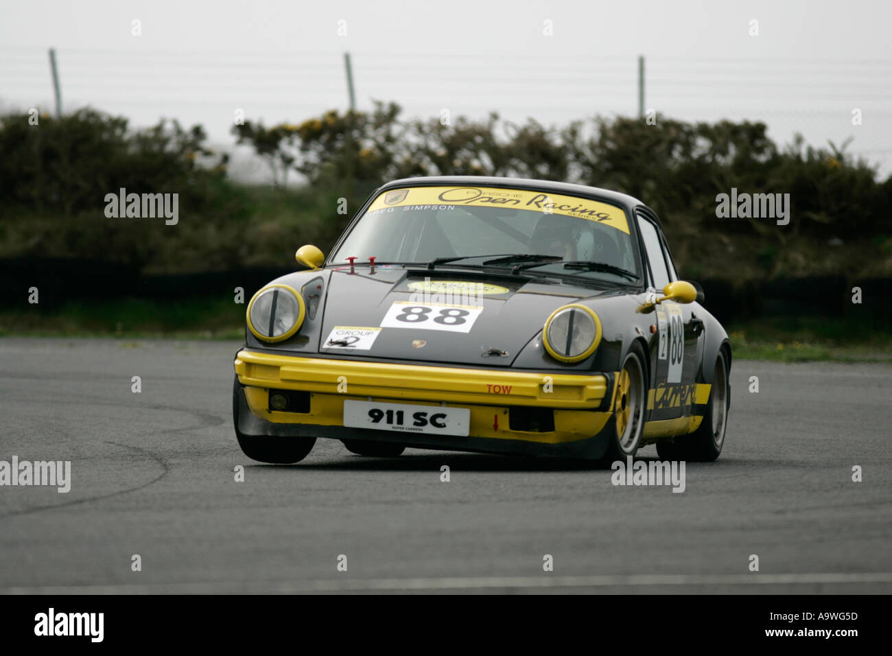 Porsche 911 racing at Irish Porsche Championship at 500 MRCI Race ...