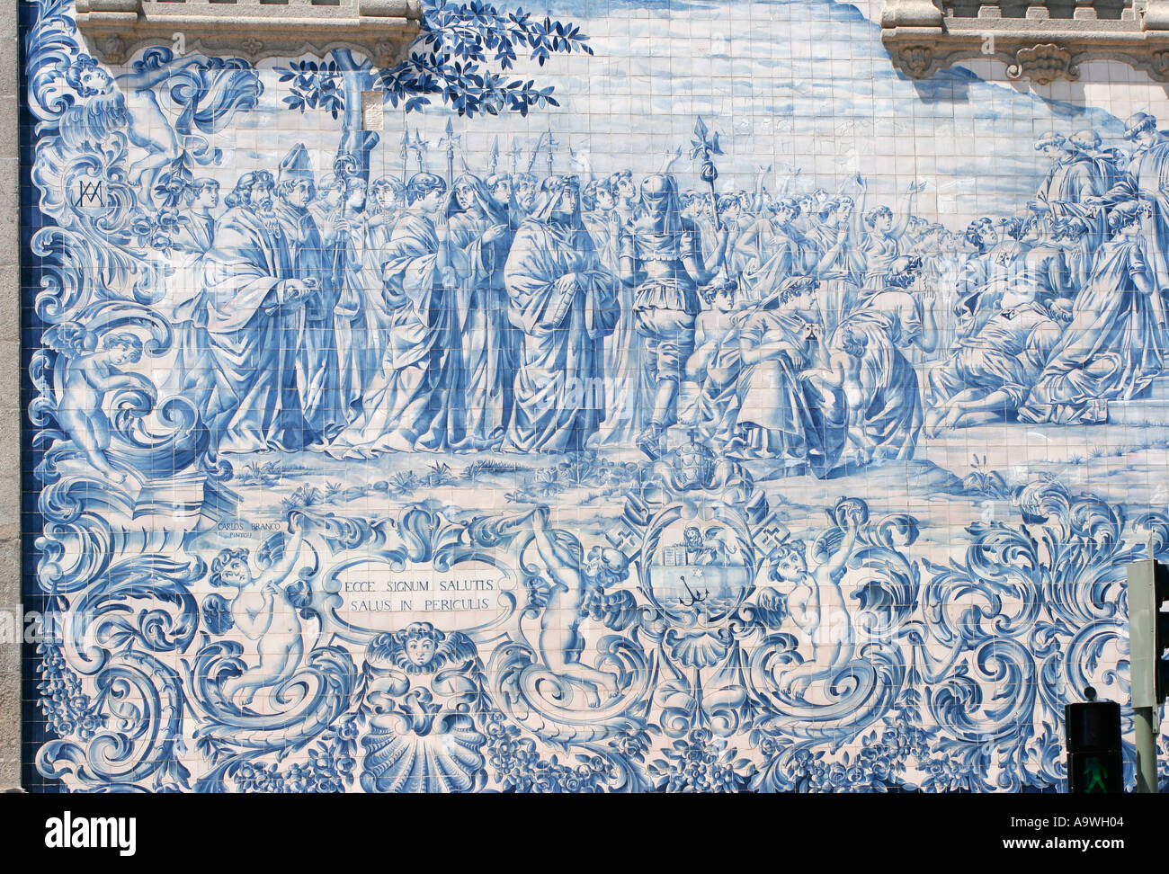 Catholic tile mural hi-res stock photography and images - Alamy