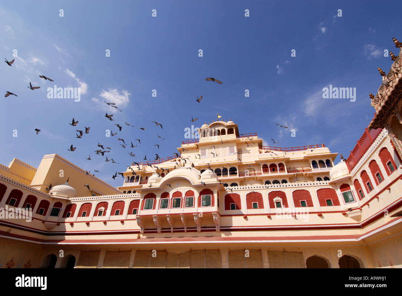 Inside the City Palace Museum Jaipur the pink city Rajasthan India ...