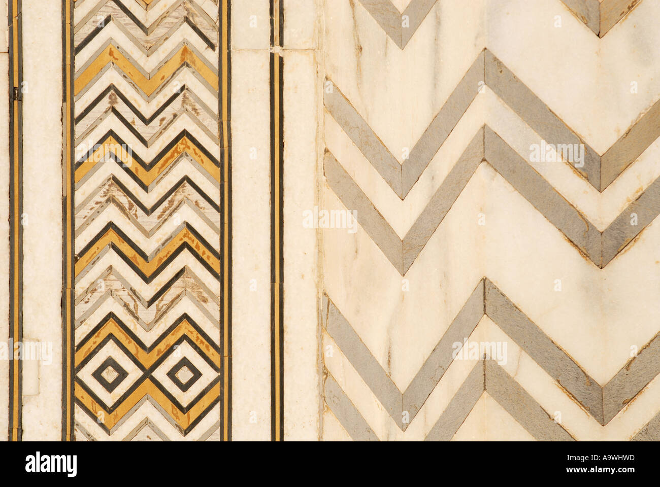 Inlay work on the Taj Mahal Agra Uttar Pradesh India Stock Photo - Alamy
