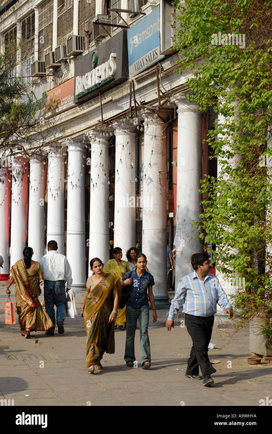 Connaught Place New Delhi India Stock Photo - Alamy