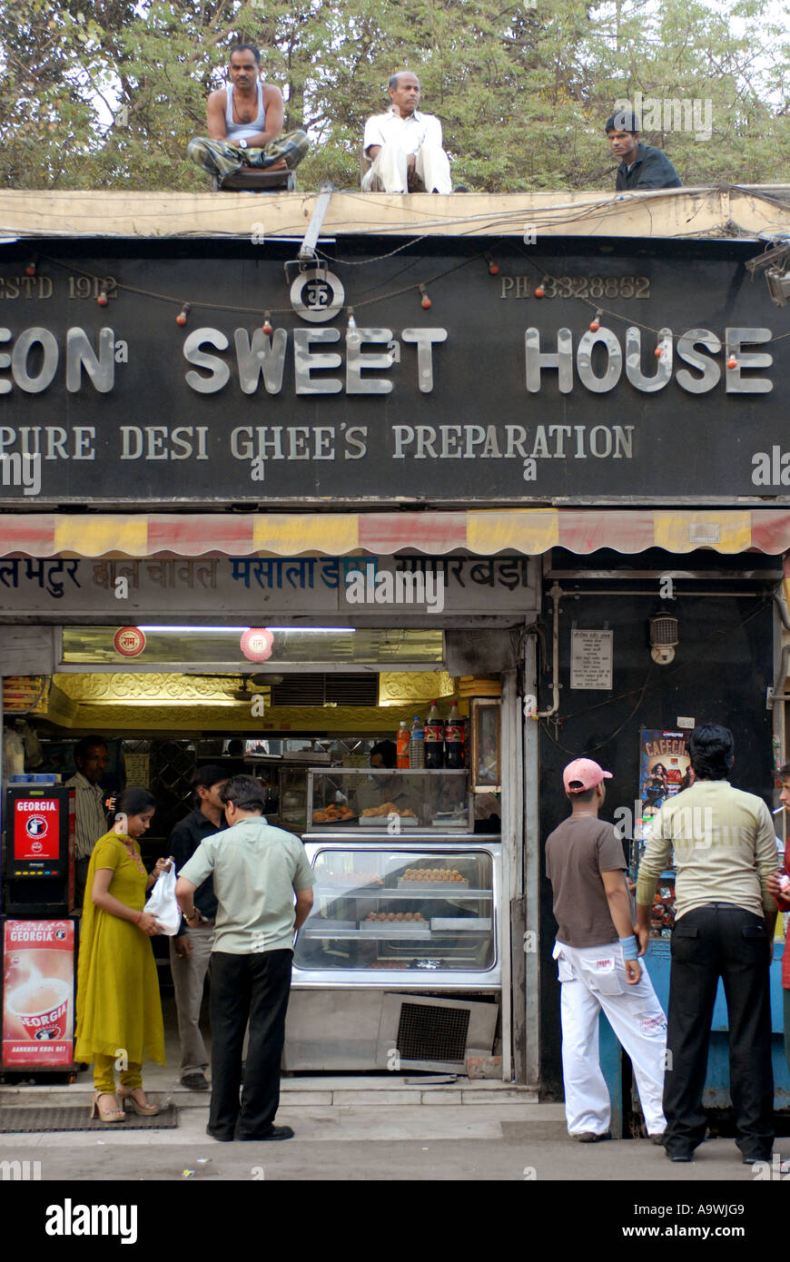 Sweet house in Connaught Place New Delhi India Stock Photo - Alamy