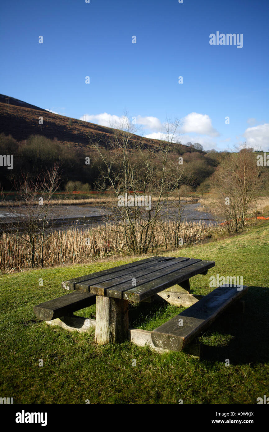 Cwm Darren Park, Bargoed, South Wales Stock Photo - Alamy