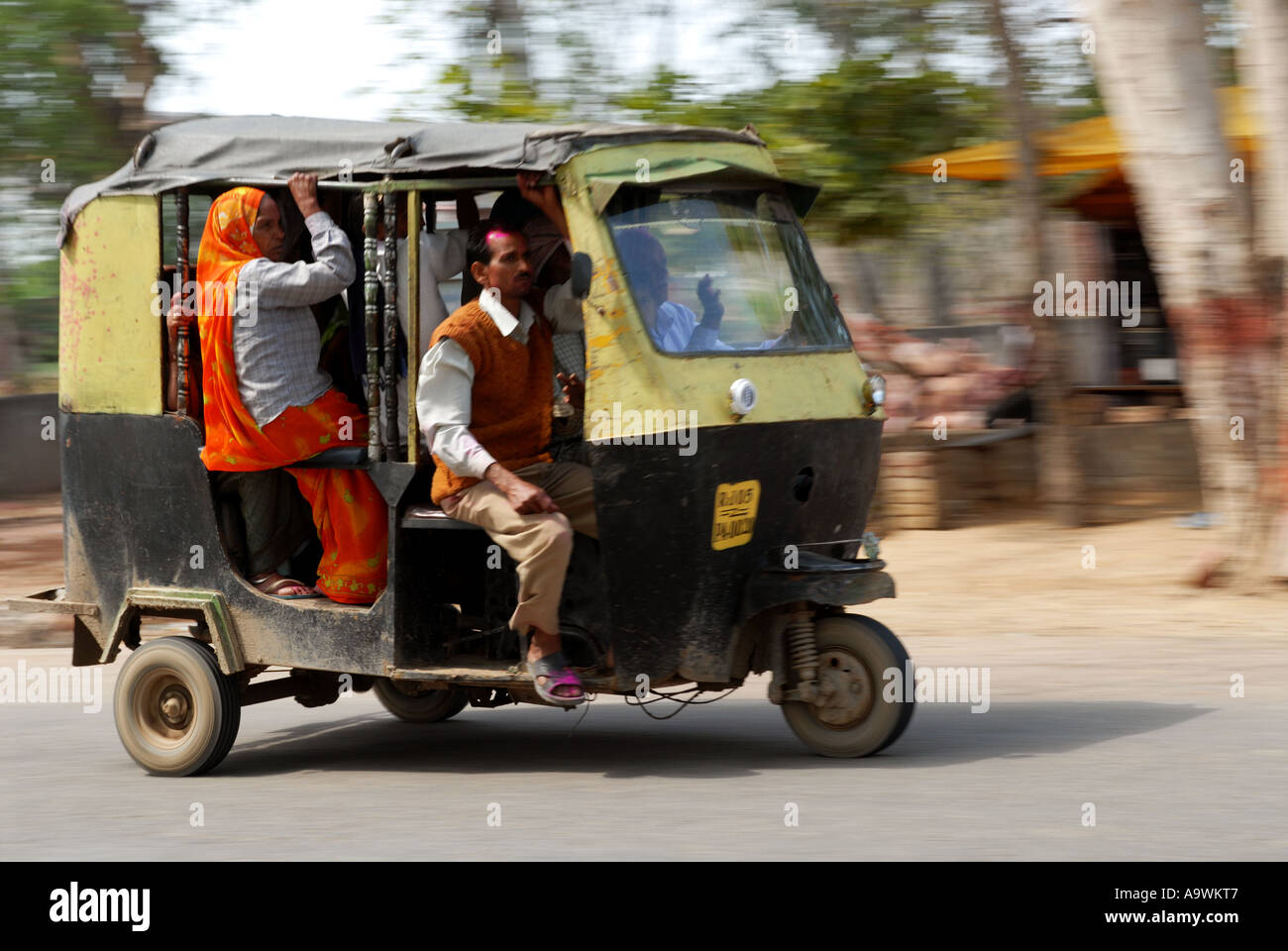 Rickshaws in Rajasthan India Stock Photo - Alamy