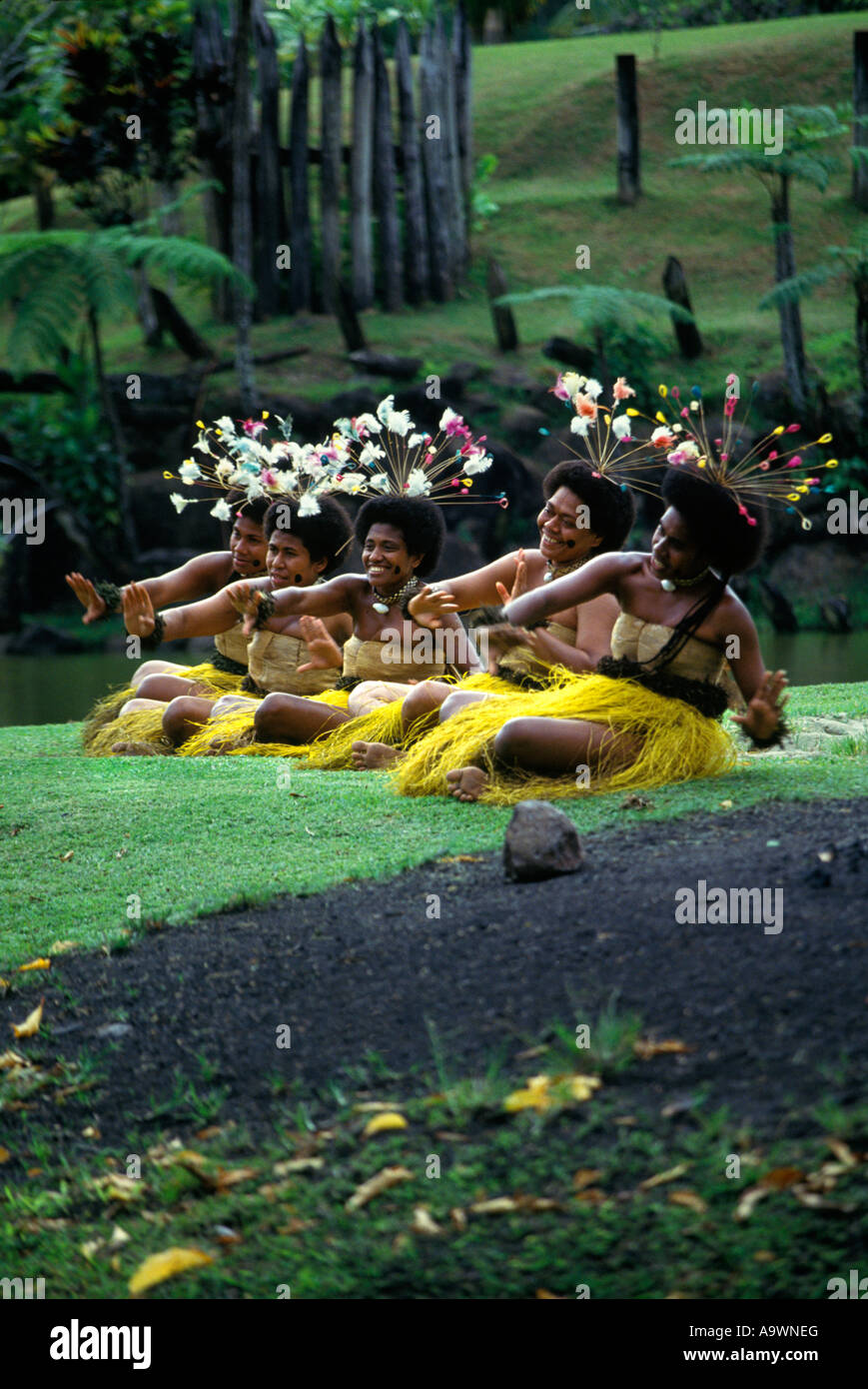 DANCE THEATER OF FIJI PACIFIC HARBOUR DEUBA FIJI Stock Photo - Alamy