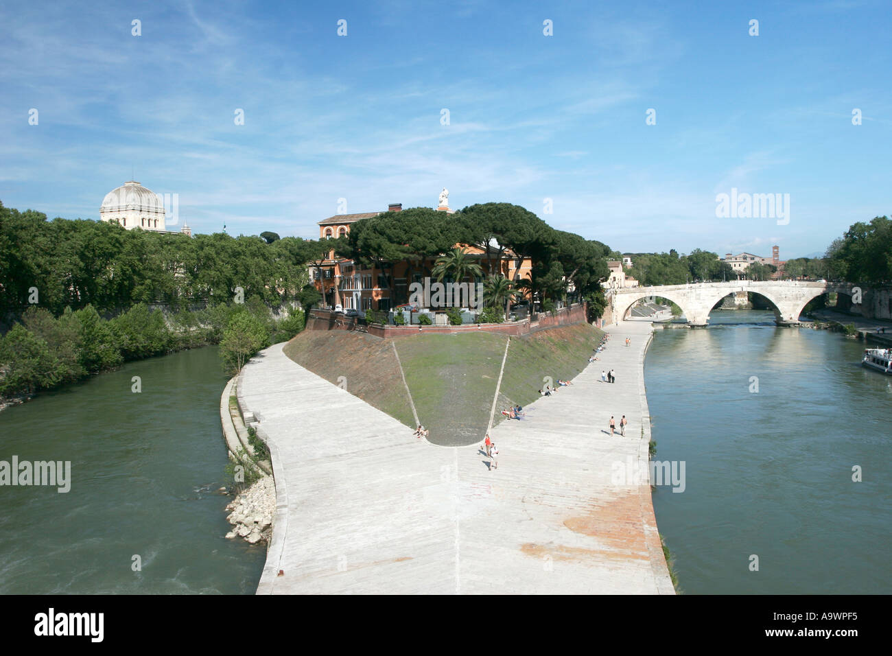 Ponte cestio hi-res stock photography and images - Alamy