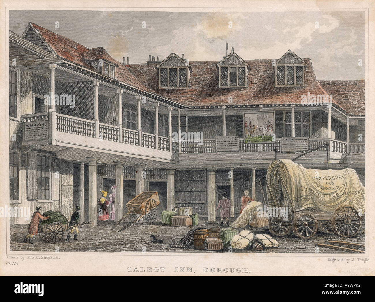 The tabard inn hi-res stock photography and images - Alamy