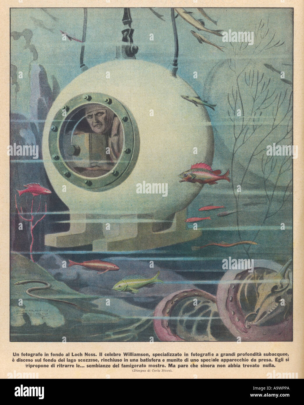 Loch ness monster 1934 hi-res stock photography and images - Alamy