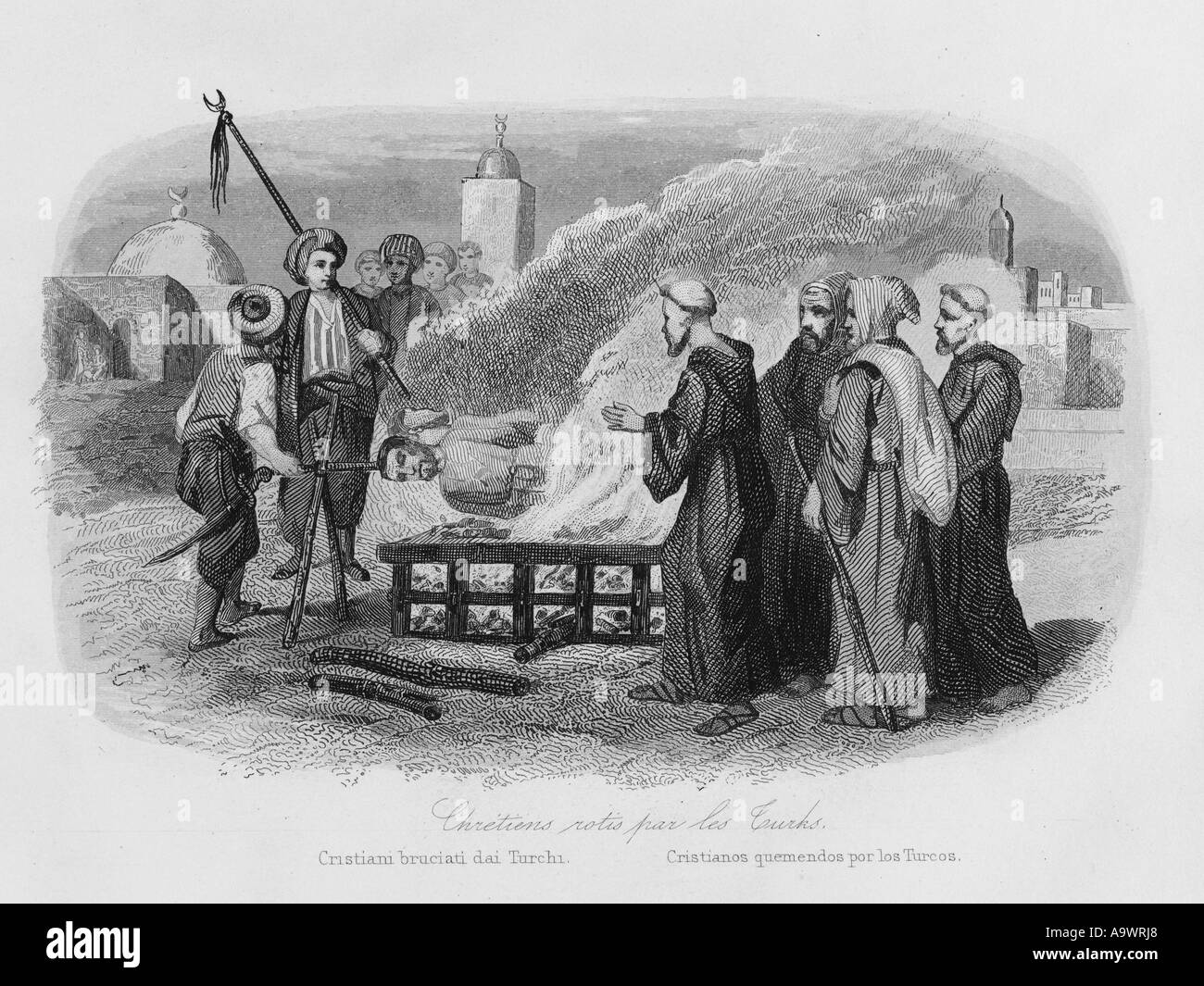 Persecution of christians Black and White Stock Photos & Images - Alamy