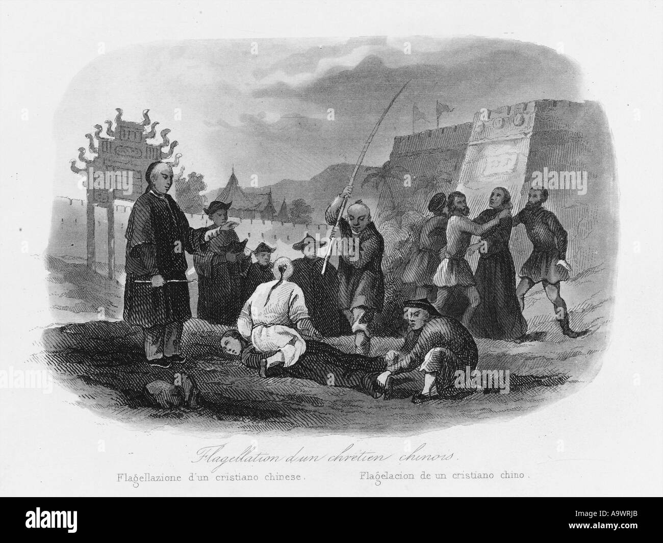 Persecution of christians Black and White Stock Photos & Images - Alamy