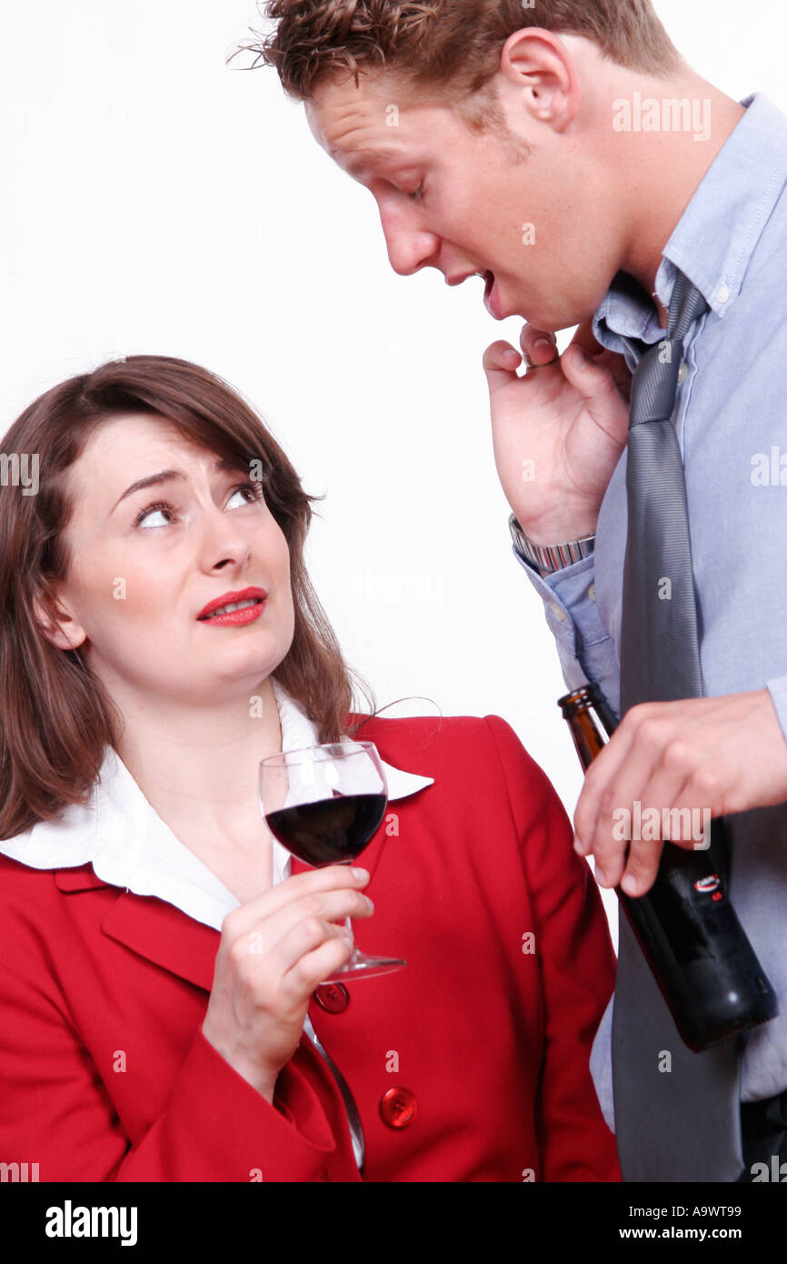 Female coy flirting hi-res stock photography and images - Alamy