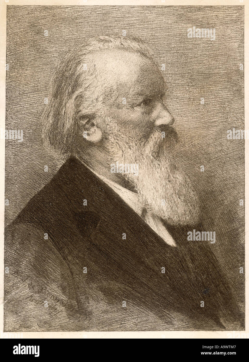 Brahms 1833 1897 Stock Photo - Alamy