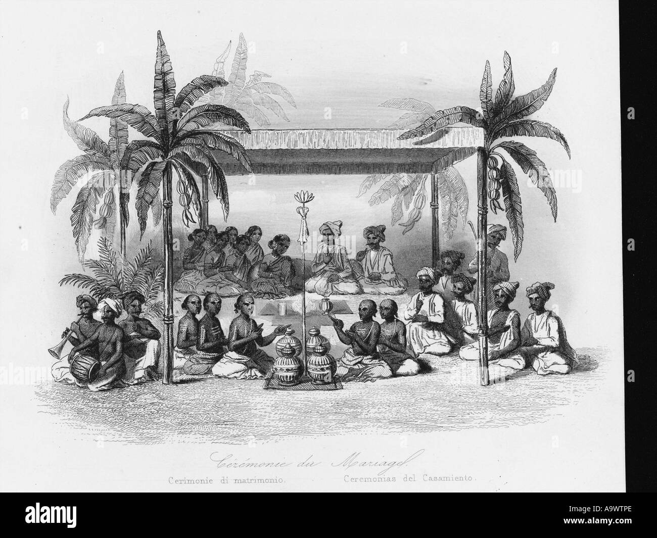 Customs Marriage India Stock Photo - Alamy