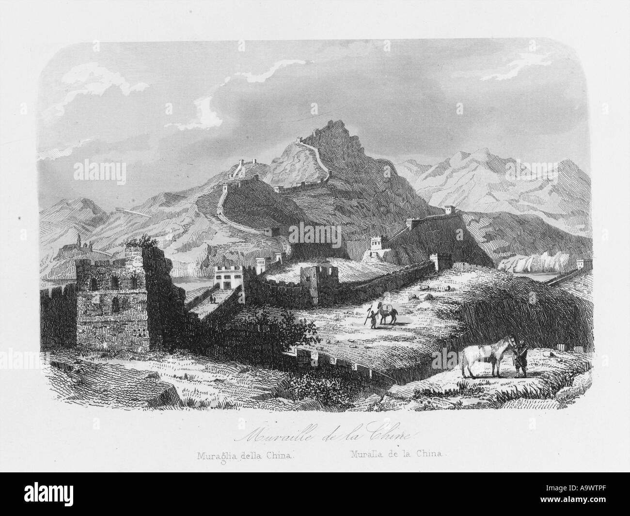 Historical wall Black and White Stock Photos & Images - Alamy