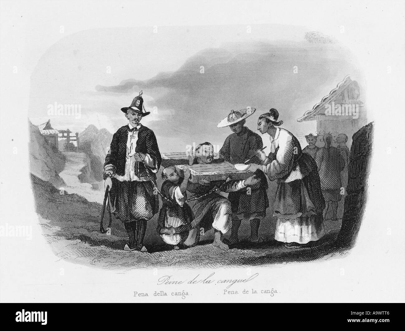 Cangue hi-res stock photography and images - Alamy