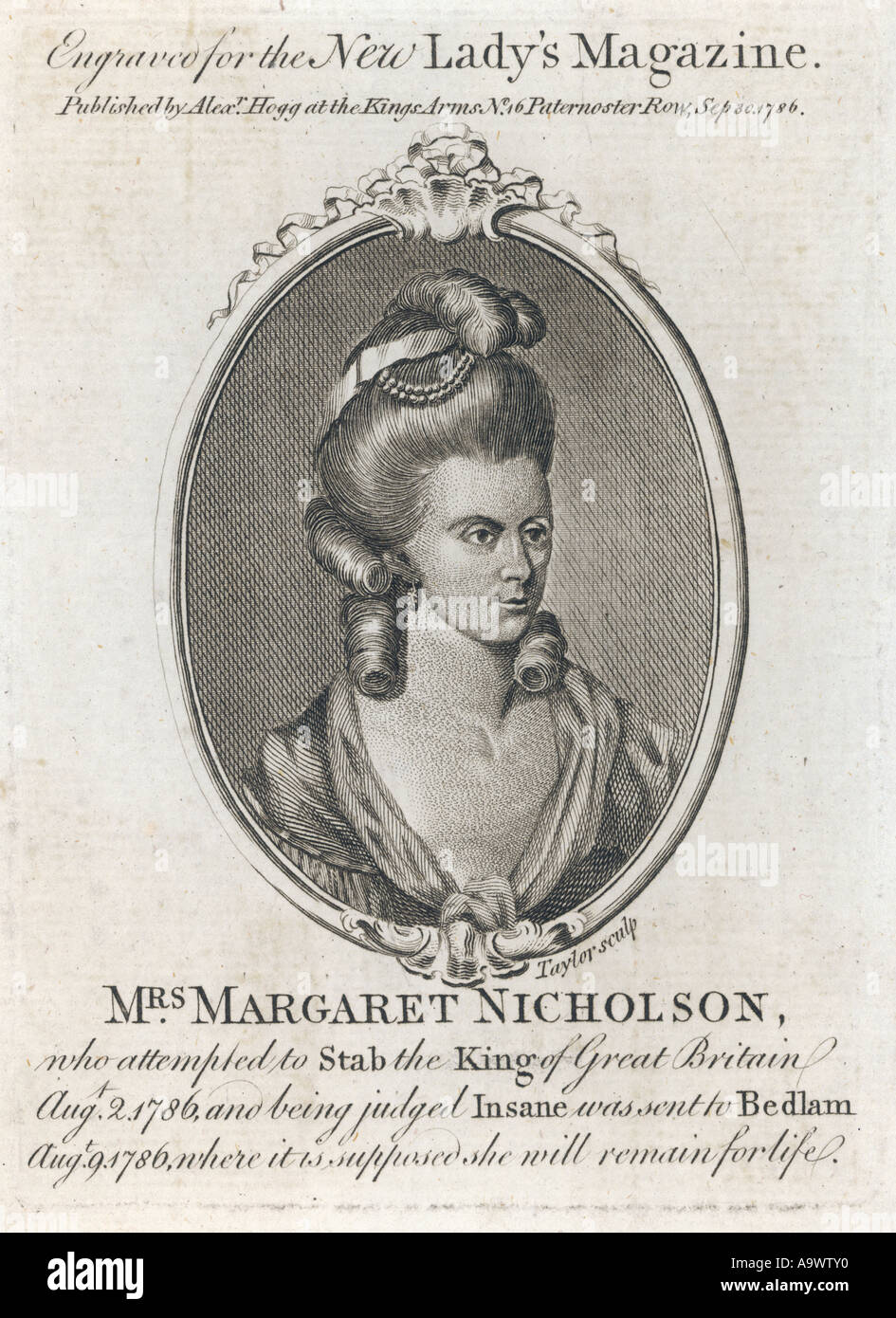 Margaret nicholson george iii hi-res stock photography and images - Alamy