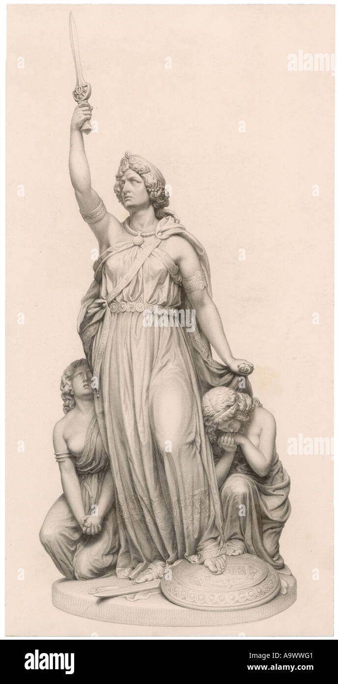 Boadicea Boudicca Boudica Queen High Resolution Stock Photography and ...