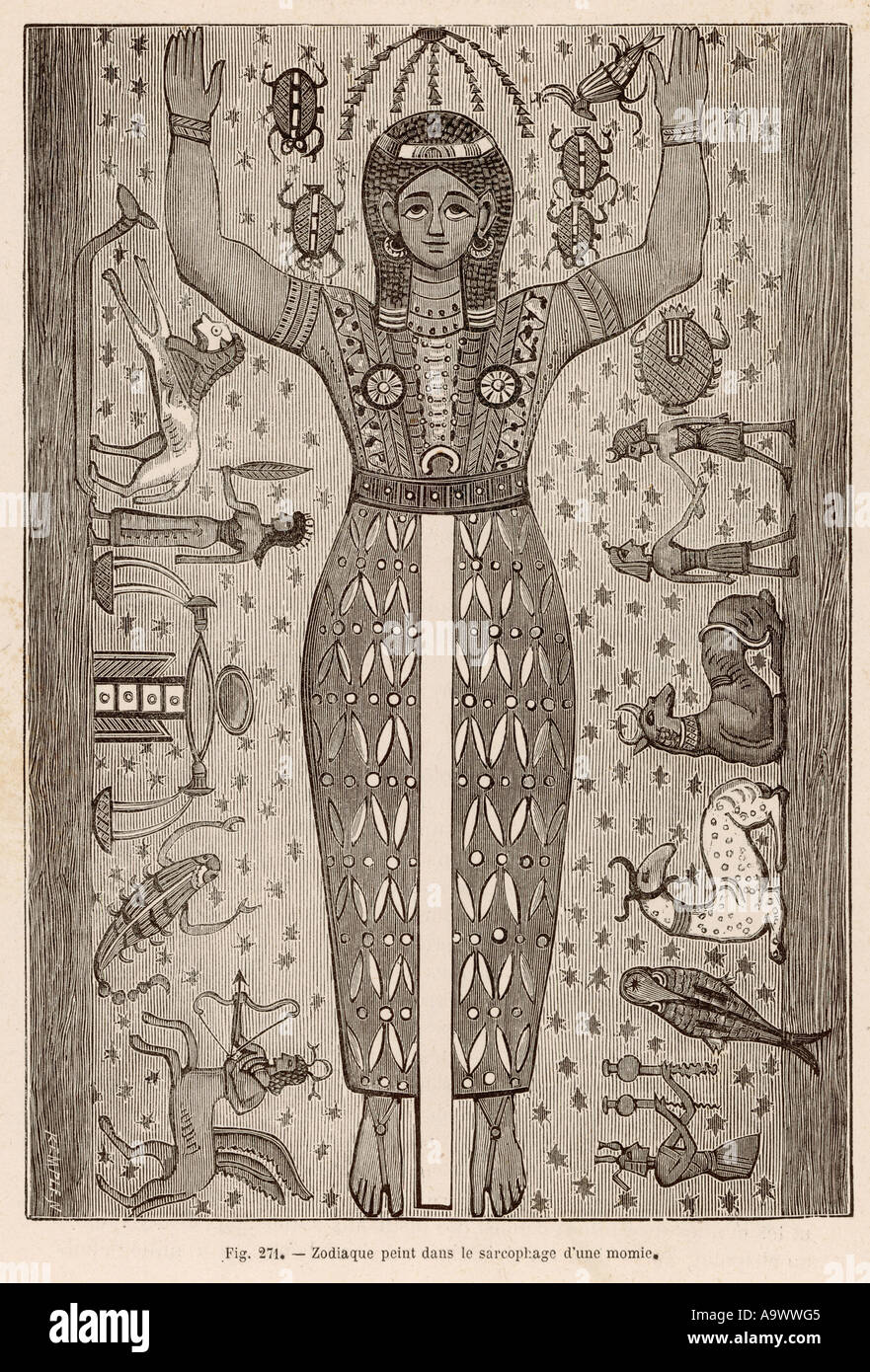Egyptian zodiac hi-res stock photography and images - Alamy
