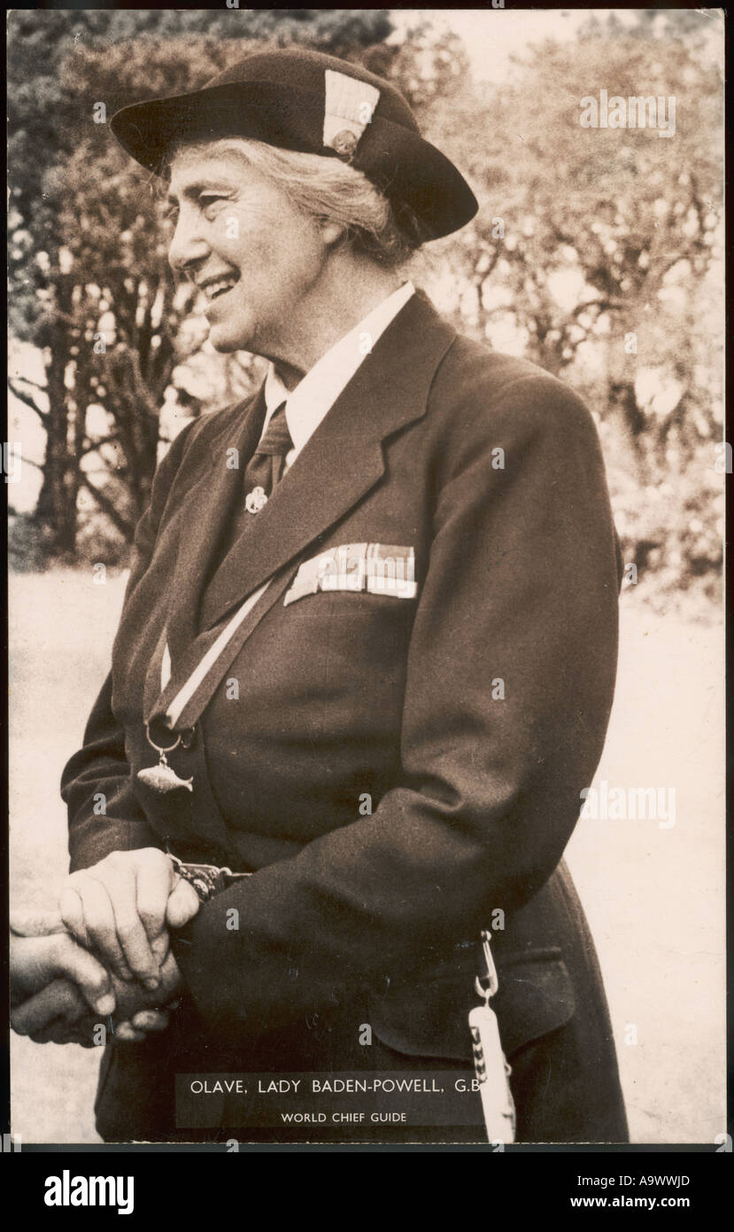 Olave Baden Powell Stock Photo - Alamy