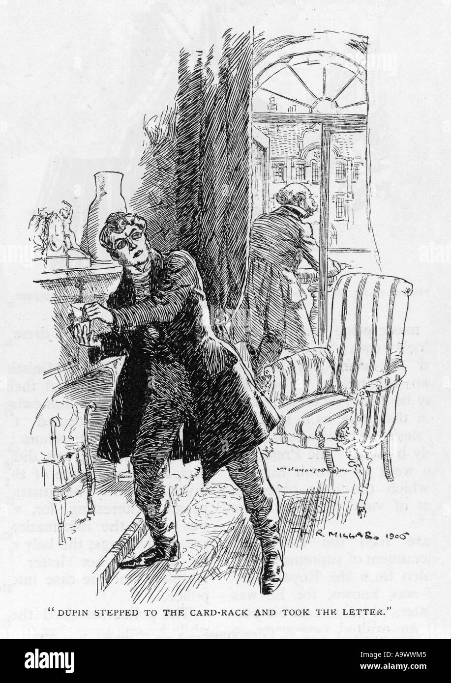 Poe Purloined Letter Stock Photo - Alamy