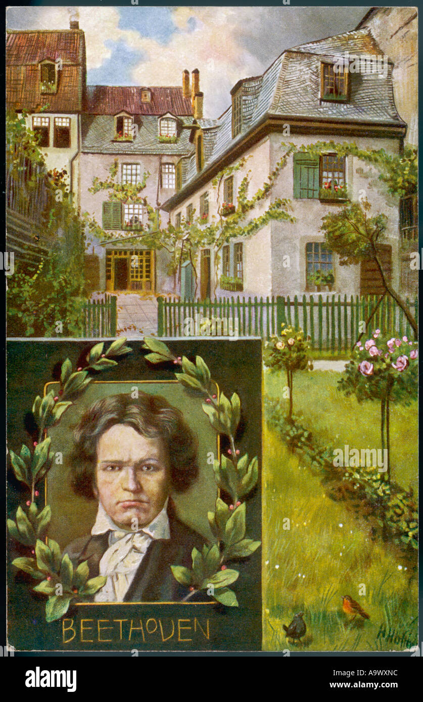 Beethoven home hi-res stock photography and images - Alamy