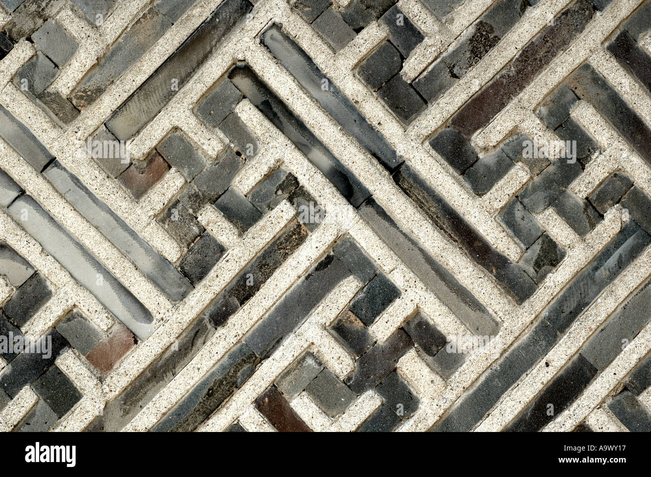 Traditional Korean Wall Pattern Stock Photo - Alamy