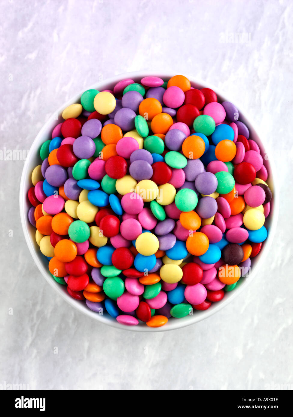 BOWL OF SWEETS CANDY Stock Photo - Alamy