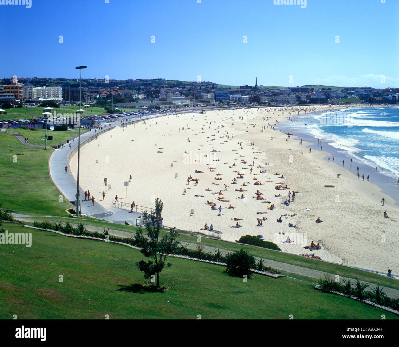 BONDI BEACH BONDI BAY SYDNEY NEW SOUTH WALES AUSTRALIA Stock Photo - Alamy